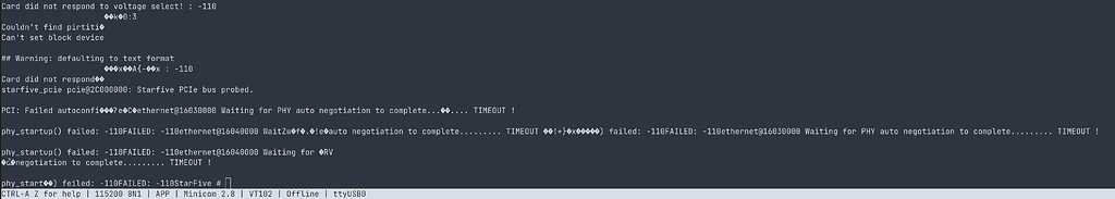 Trouble connecting via uart - VisionFive 2 (EN) - RVspace Forum